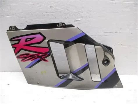 1992 Suzuki Gsxr 750 Left Middle Fairing Plastic Body Panel Cowl