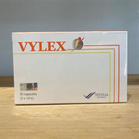 Vylex 30 Capsules 3x10s Shopee Malaysia