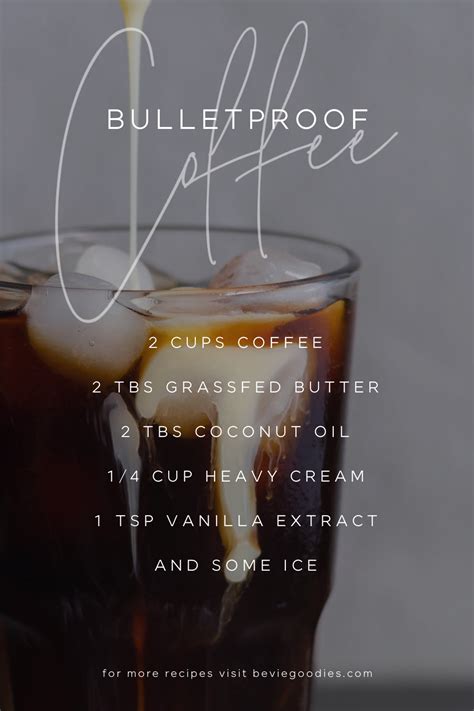 Bulletproof Coffee Customizable Pinterest Template Shutterstock