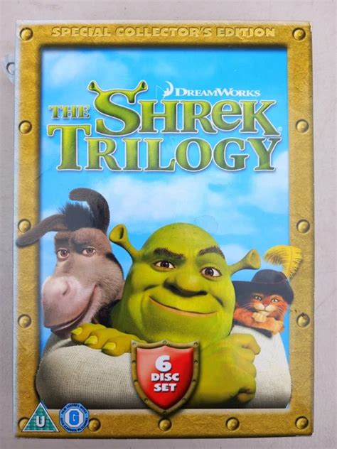 The Shrek Trilogy Dvd 6 Disc Deluxe Collectors Edition Dvd Inc Shrek