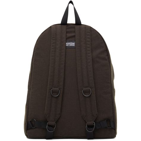 Raf Simons Brown Eastpak Edition R Patch Pakr Backpack Raf Simons