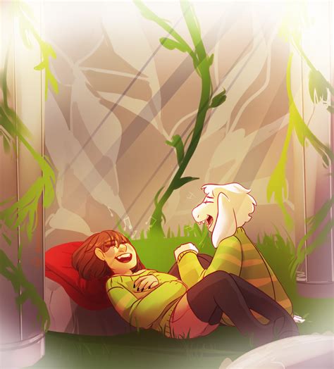 Asriel Asriel Dreemurr Chara Undertale Undertale