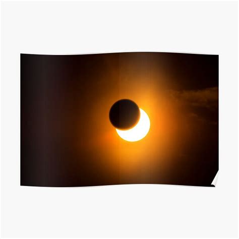 Annular Solar Eclipse Premium Matte Vertical Poster