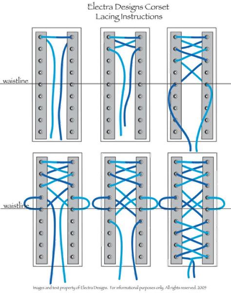 M Pardo Corset Lacing How To Put A Corset On