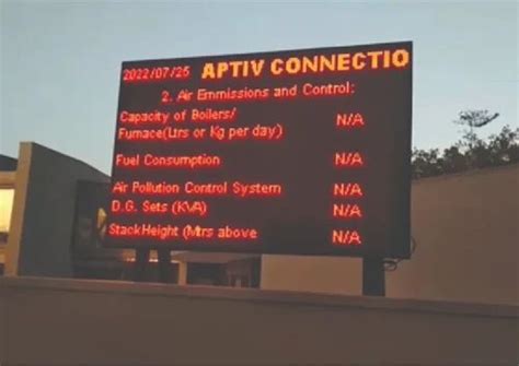 Pollution Control Display Board In Pune Wybe Spaces Private Limited