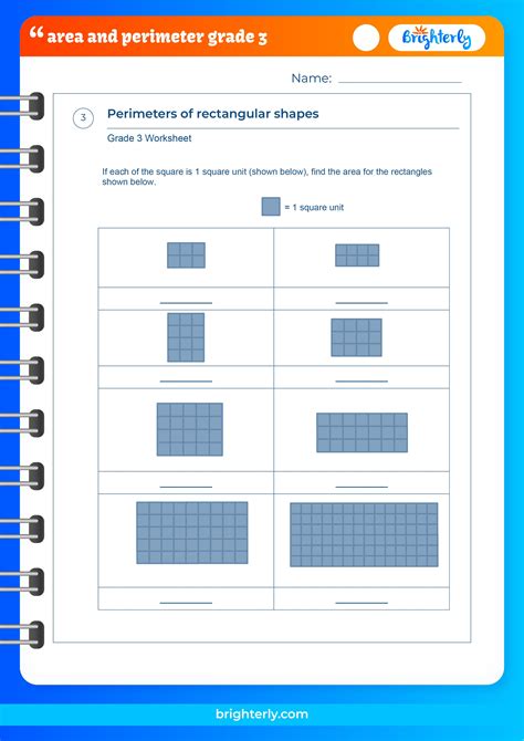Free Area And Perimeter Worksheets Grade 3 Pdfs Brighterly