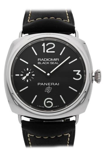 Elegant Panerai Radiomir Black Seal Logo Pam00754 Timepiece Bank
