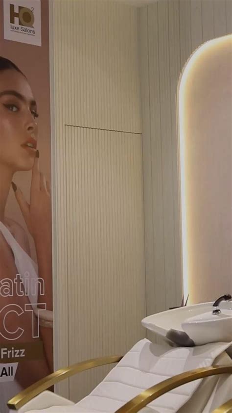 Innovative Hidden Door Using Fluted Panels By Tanuja And Associates [video] Salon Design