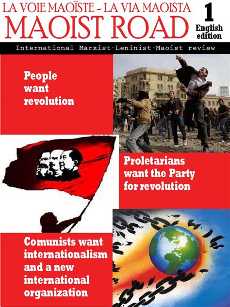 Maoist Road Issue 1 Pdf Maoism Communism
