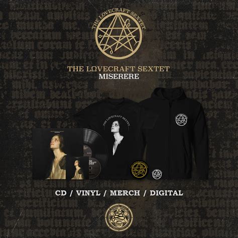 The Lovecraft Sextet Unveil “miserere” Debemur Morti Productions