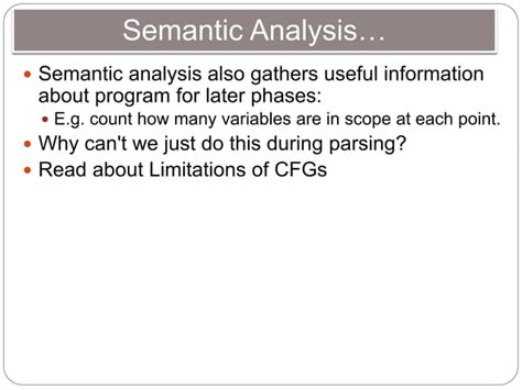 Chapter 4semantic Analysis Pptx