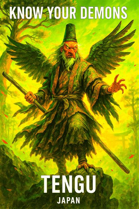 Know Your Demons Tengu By Ezliving On Deviantart