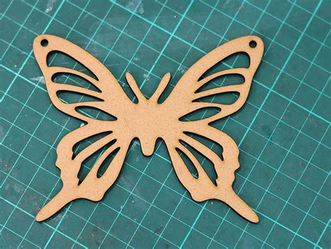 Butterfly Laser Cutting Design Template Vector File Vectors File