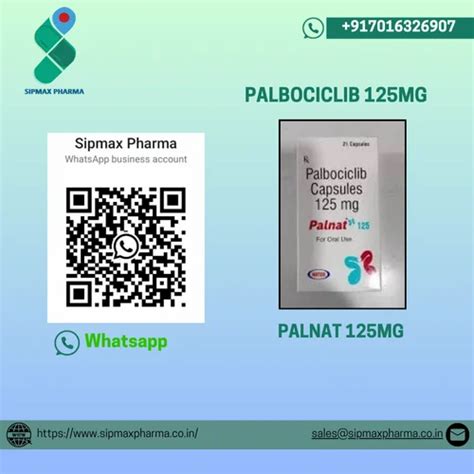 Palnat 125mg Capsule At Rs 4500bottle Ibrance Tablets In Vadodara