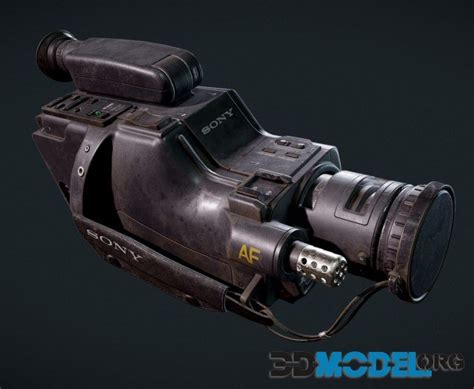 3d Model Sony Ccd F335e Handycam Gap Assignment 4 Pbr