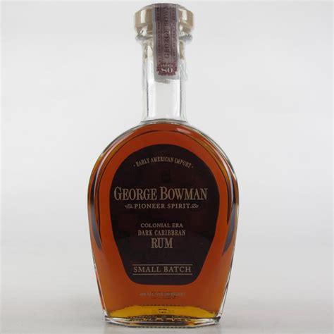 George Bowman Small Batch Caribbean Rum Whisky Whisky Auctioneer