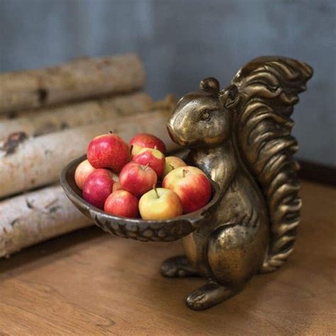 Squirrel Nut Dish Etsy