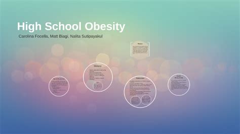 High School Obesity By Carolina Focella On Prezi