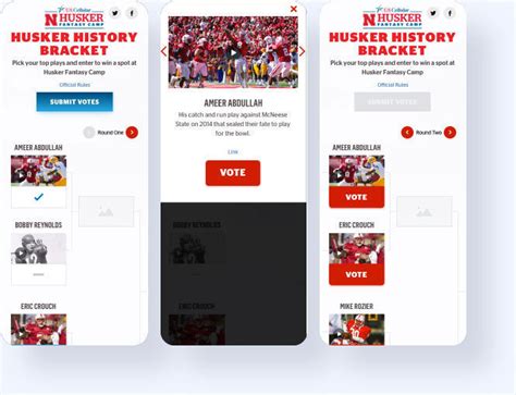 Real Time Bracket Voting Platform Telescope Fan Engagement