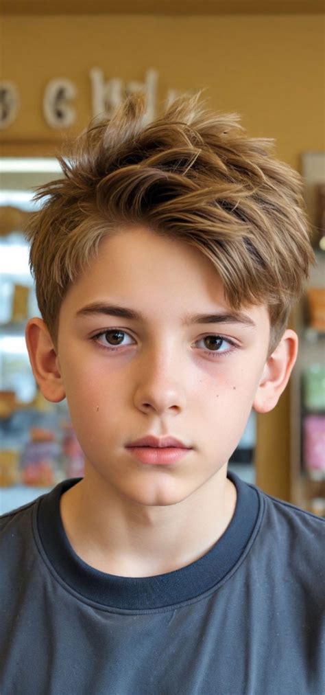 36 Cool Haircuts For Young Teen Boys To Rock Effortless Messy Layers