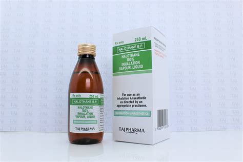Halothane Solution Bp 250ml Manufacturer And Pan In India