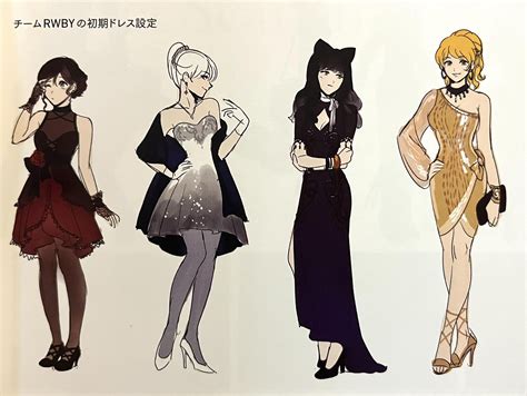 Some Unused Ein Lee Concept Art Found In The New Rwby Archives Remnant