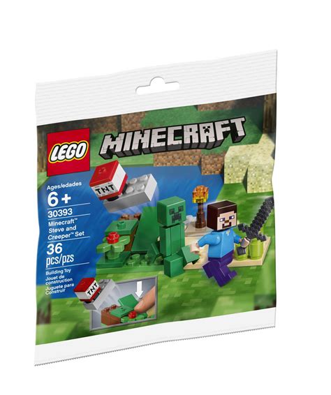 Lego Minecraft Steve And Creeper Set 30393 Walmart Canada