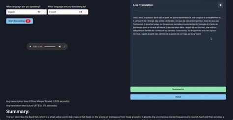 using whisper and gpt model to translate audio in real time r