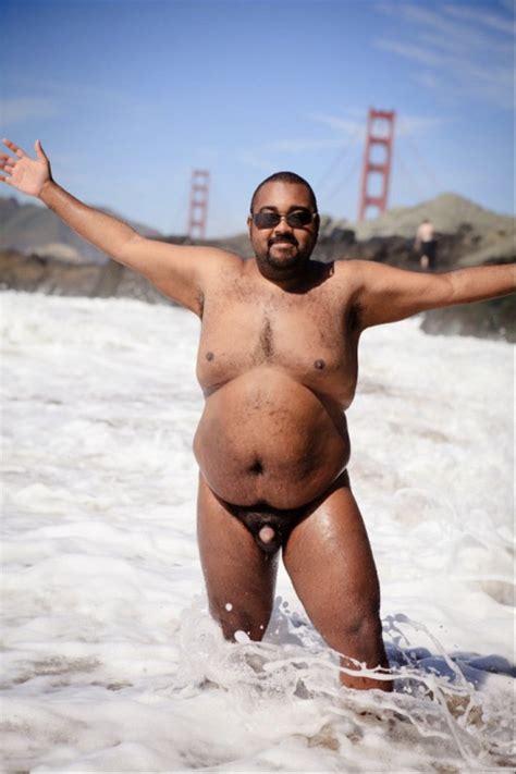 Naked Man In The Surf Elliscee