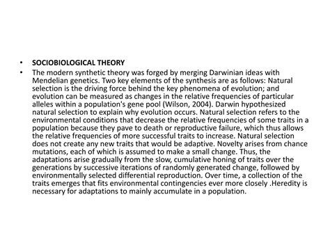 Sociobiology Pptx