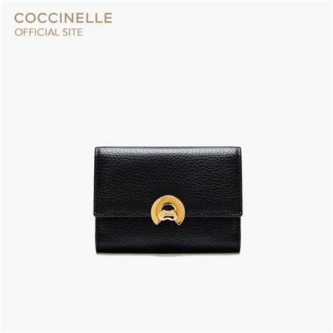 Coccinelle กระเป๋าสตางค์ผู้หญิง รุ่น Binxie สี Noir Th