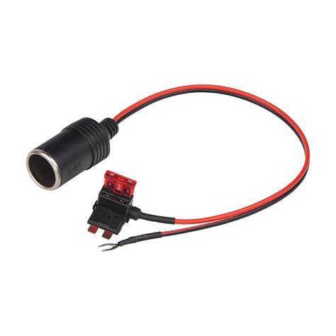 Cl Socket With Fuse Adapter Warning Lights For Cars