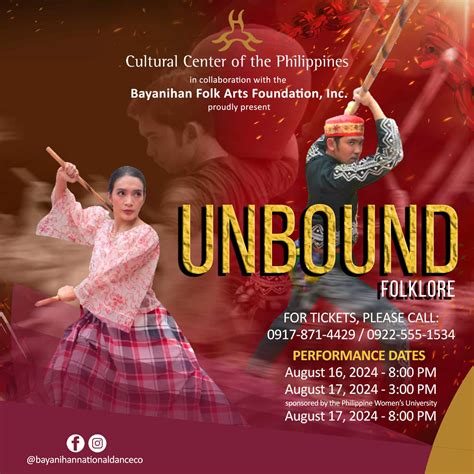 Unbound Folklore Bayanihan Philippine National Folk Dance Company