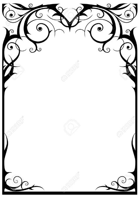 Gothic Wallpaper Border At Alicia Finch Blog