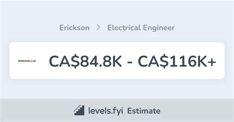 Erickson Electrical Engineer Salary Ca 84 8k Ca 116k Levels Fyi