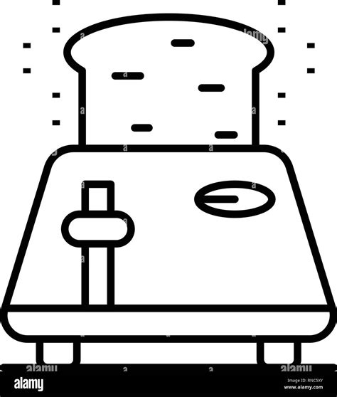 Bread Toaster Icon Outline Style Stock Vector Image And Art Alamy