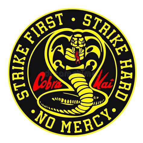 Cobra Kai Vector Logo Cobra Kai Logo Editorial Stock Image Illustration Of American Cobra