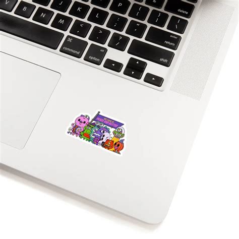 Parade Of Peculiarity Sticker White Mulopopss Artist Shop