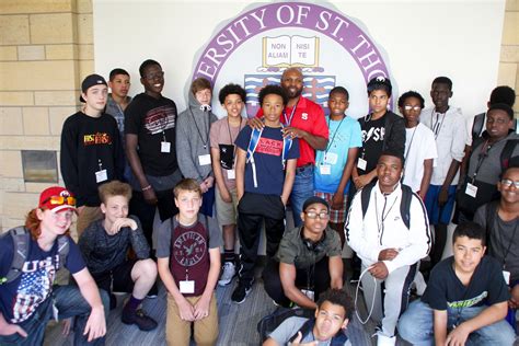 Step Up Boys Mentorship Program Plants Seeds At St Thomas Newsroom
