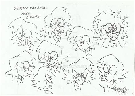 Ok Ko Miss Quantum Sketches By Rogelis On Deviantart