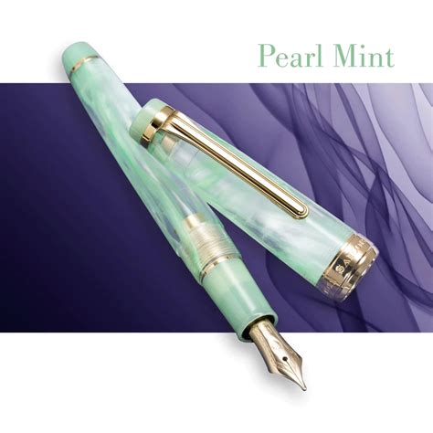 Sailor Pg Veillio Pearl Mint Fountain Pen Sailor Colour Editions