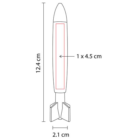 Sh 1710 BolÍgrafo Rocket Kumay