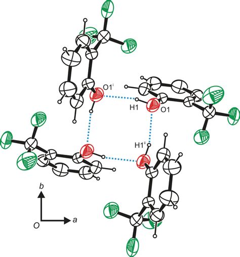 Cyclic Tetrameric Units In The Crystal Structure Of The Title Compound