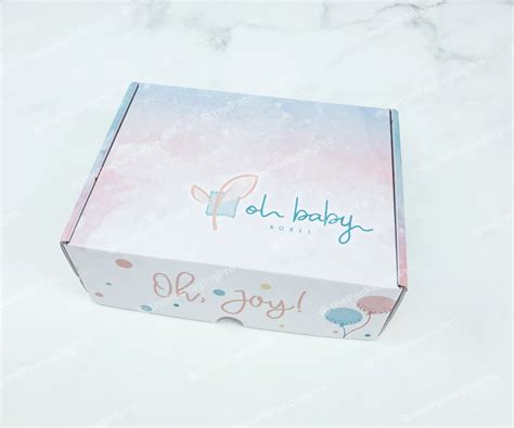 Custom Printed Mailer Box Bright Colourful Printed Custom Size Cute Subscription Mailing Boxes