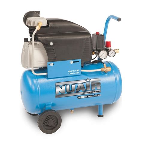 Nuair Nd224 Cm2 15kw 8 Bar 24lt Receiver 230v Cfm 74 Lmi