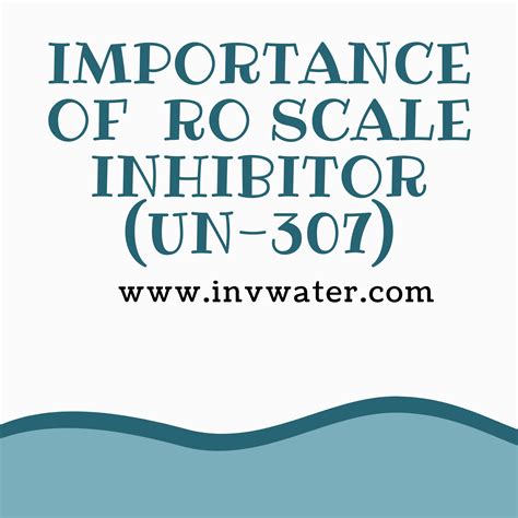 What Is Ro Scale Inhibitor