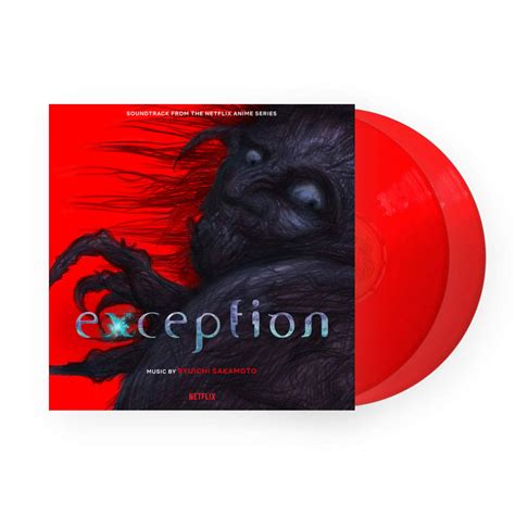 Ryuichi Sakamoto Exception Soundtrack 2xlp Red Vinyl Plastic Stone Records