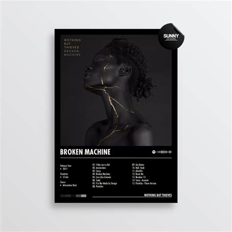 Nothing But Thieves Broken Machine Deluxe Album Cover Poster