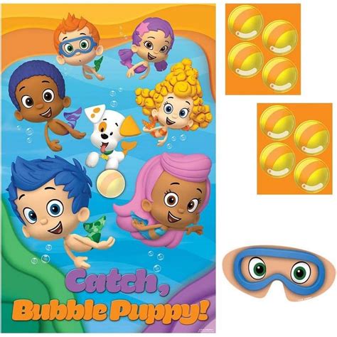 Bubble Guppies Party Game Poster Set Cdon