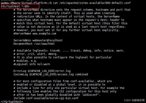 Linux系统：本机物理主机访问不了虚拟机中的apache服务问题的解决方案